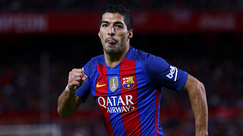 Bị treo giò, Suarez... mừng ra mặt - Bongdaplus.vn