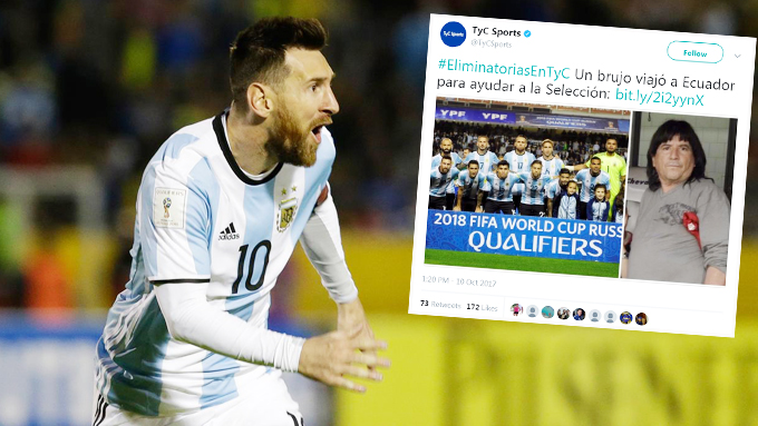 Messi 'sung' nhờ được… pháp sư tiếp sức - Bongdaplus.vn