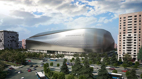 Hình ảnh phối cảnh tuyệt đẹp của sân Bernabeu sau nâng cấp - Bongdaplus.vn