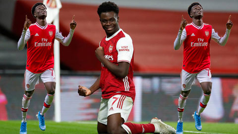 Tuổi 19 vừa 'chín tới' của Saka - Bongdaplus.vn