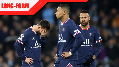 PSG thất bại trước Man City: Vẫn chỉ là 'anh nhà giàu học việc ...