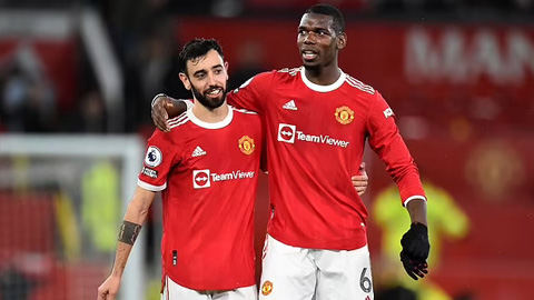 Pogba - Bruno là sự kết hợp hiệu quả nhất ở Ngoại hạng Anh - Bongdaplus.vn