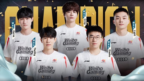 JDG và Weibo Gaming giàu nhất LPL mùa giải 2023? - Bongdaplus.vn