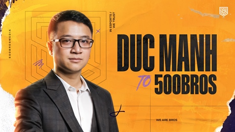 500Bros Media chiêu mộ BLV Đức Mạnh - Bongdaplus.vn