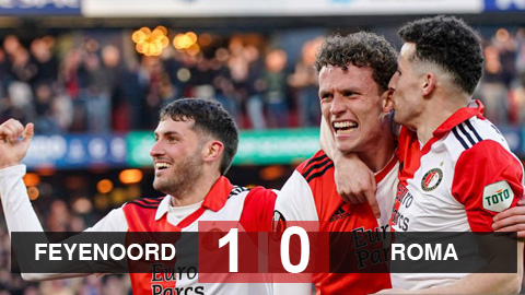 Kết quả Feyenoord vs Roma: Dybala tịt ngòi, Roma thua trận ở đất Hà Lan ...