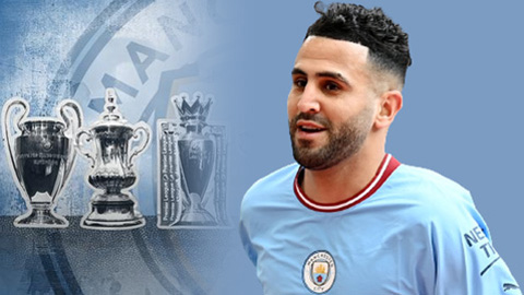 Riyad Mahrez, 'chìa khoá' cho cú ăn ba của Man City - Bongdaplus.vn