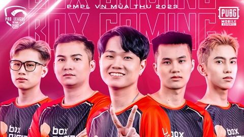 PMPL VN mùa Thu 2023: Box Gaming PUBG Mobile ra mắt đội hình mới ...