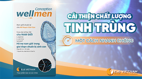 Viên uống bổ tinh Wellmen Conception - cải thiện chất lượng tinh trùng ...