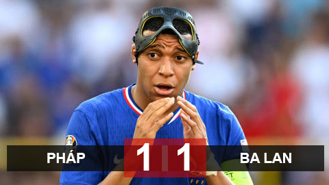 EURO 2024 - Kết quả Pháp vs Ba Lan: Mbappe không cứu nổi Pháp ...