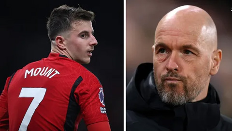 Vì sao Ten Hag thay Mount ngay sau hiệp 1? - Bongdaplus.vn