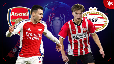 Nhận định bóng đá Arsenal vs PSV, 03h00 ngày 13/3: Thắng nhẹ giữ sức ...