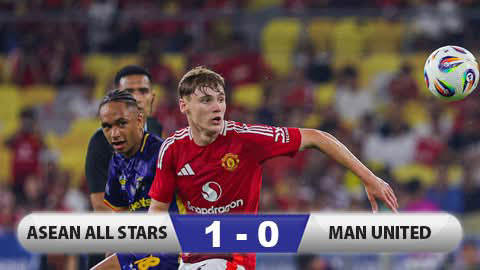 Kết quả ASEAN All Stars vs MU: Hai Long quá hay, MU thua tủi hổ ...