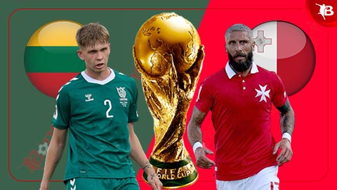 Nhận định bóng đá Lithuania vs Malta, 23h00 ngày 4/9 - Bongdaplus.vn
