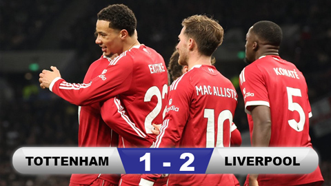 Kết quả Tottenham vs Liverpool: 3 điểm nhờ mưa thẻ - Bongdaplus.vn