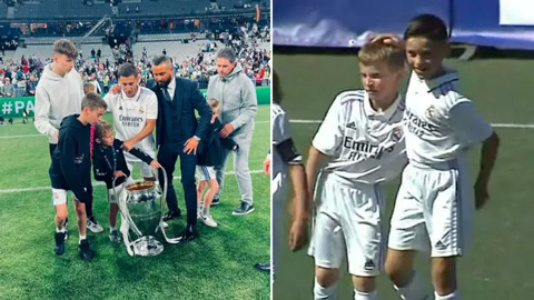 Con trai của Eden Hazard được dự đoán sẽ thành siêu sao - Bongdaplus.vn